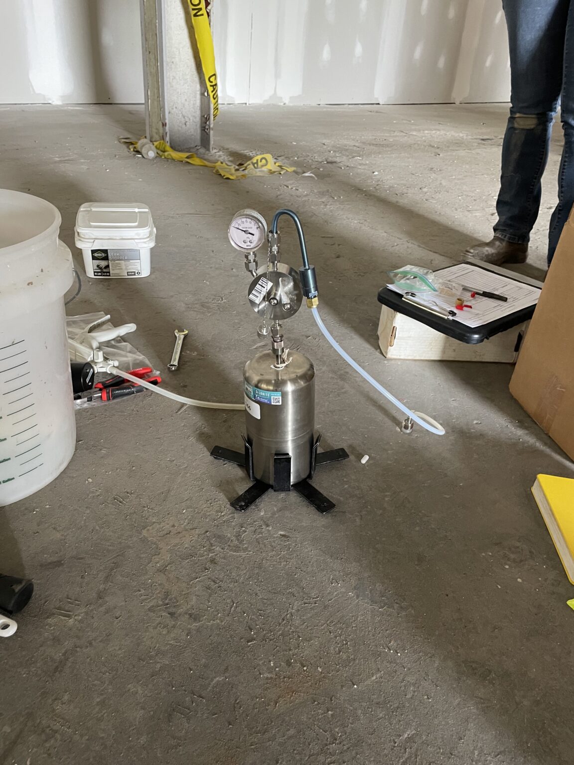 When vapor encroachment conditions exist on a site, conducting sub-slab ...