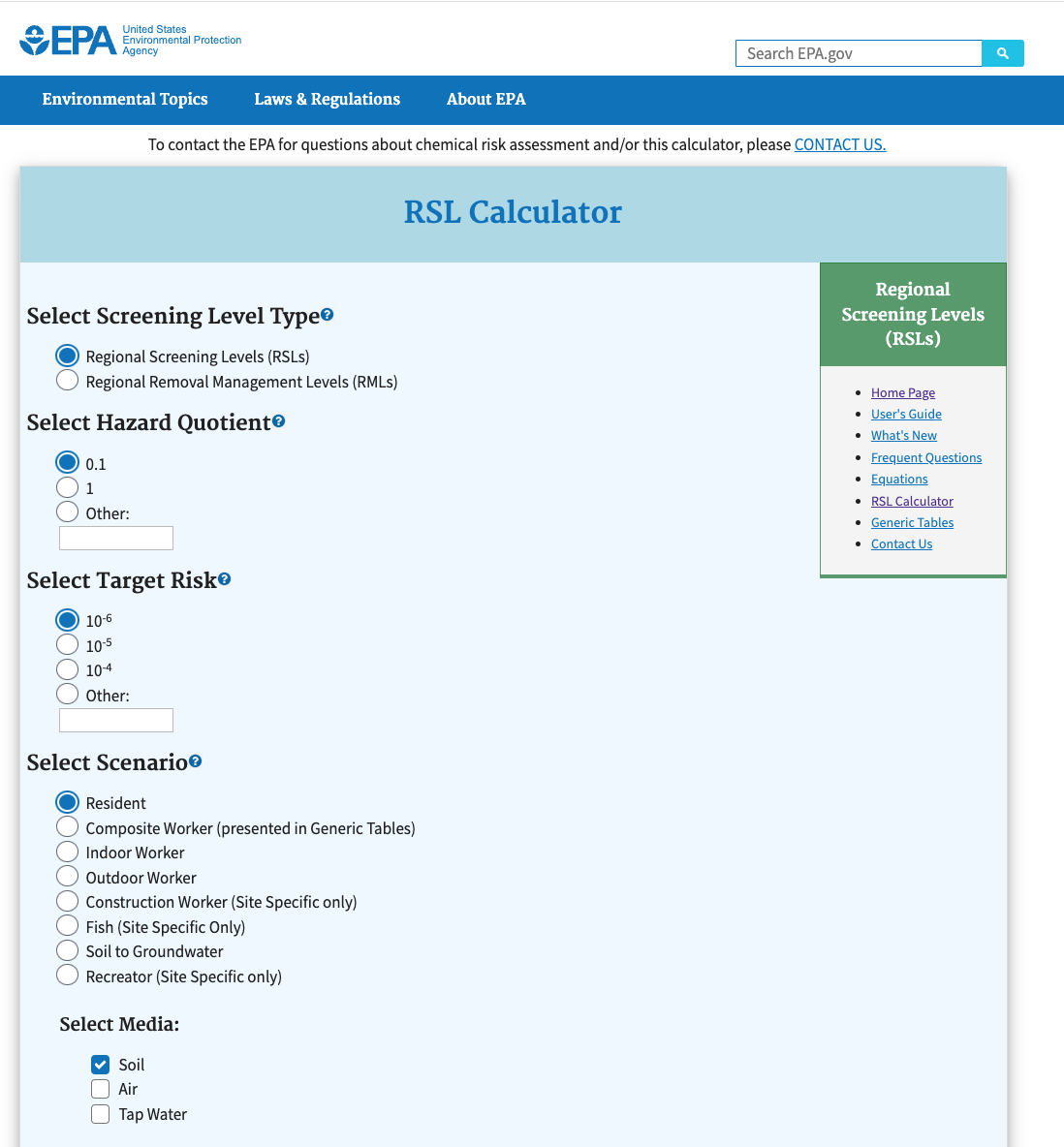 Site Specific Risk Assessments - AZ-RI Consultants